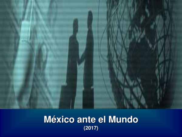 (PDF) México ante el Mundo