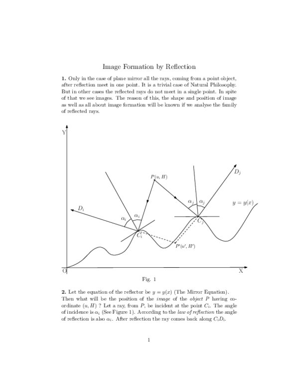 (PDF) Mathematical Principles of Natural Image Formation