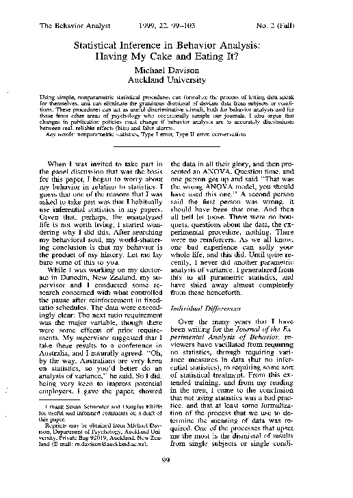 (PDF) Experimental design: Problems in understanding the dynamical ...