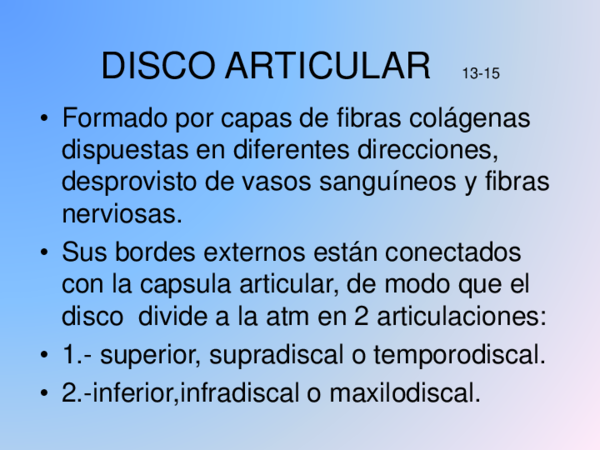 (PPT) DISCO ARTICULAR