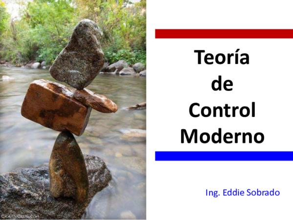 (PDF) Teoría de Control Moderno