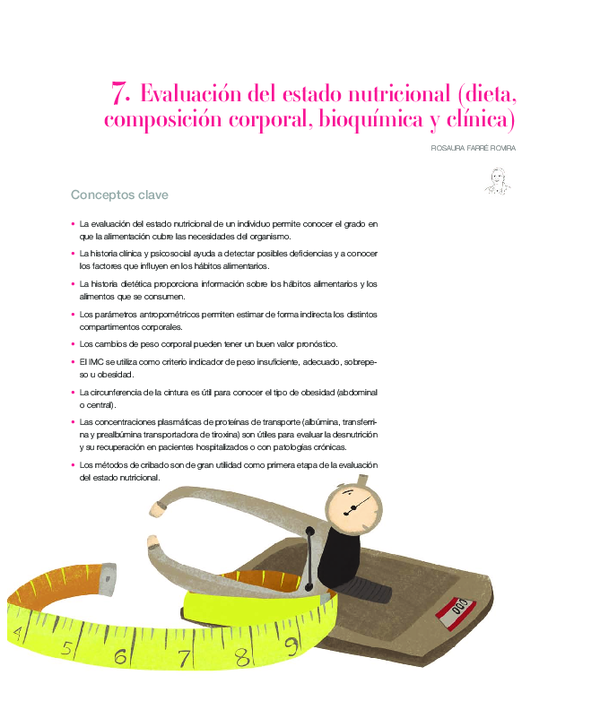 (PDF) Evaluación del estado nutricional (dieta, composición corporal, bioquímica y clínica