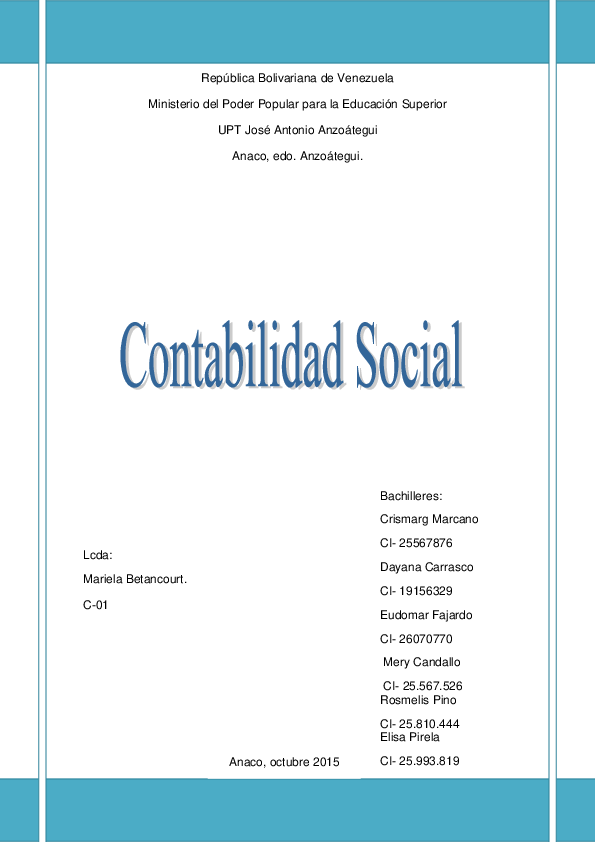 (DOC) Contabilidad social