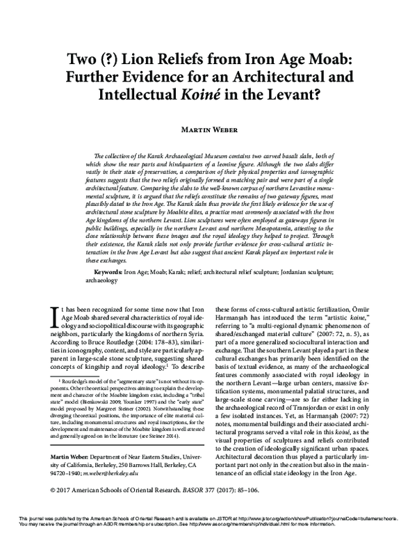 (PDF) "The Egyptian", King of Moab | Mattias Karlsson - Academia.edu