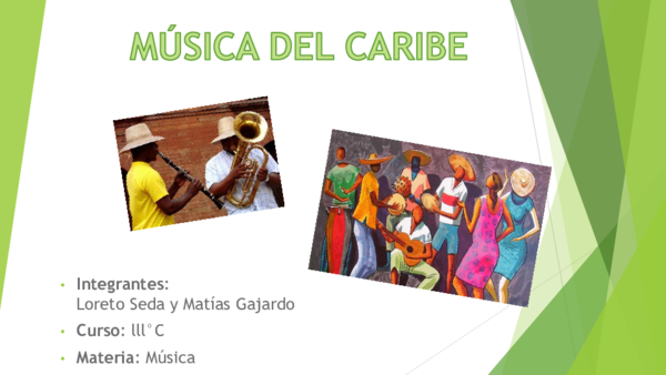(PPT) Música del Caribe