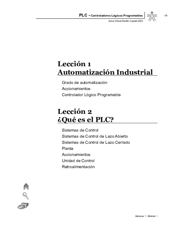 (PDF) PLC -Controladores Lógicos Programables Lección 1 Automatización ...