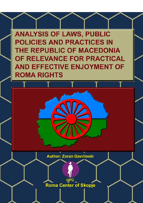 (PDF) ''Analysis of the legislation, public policies and practices in ...