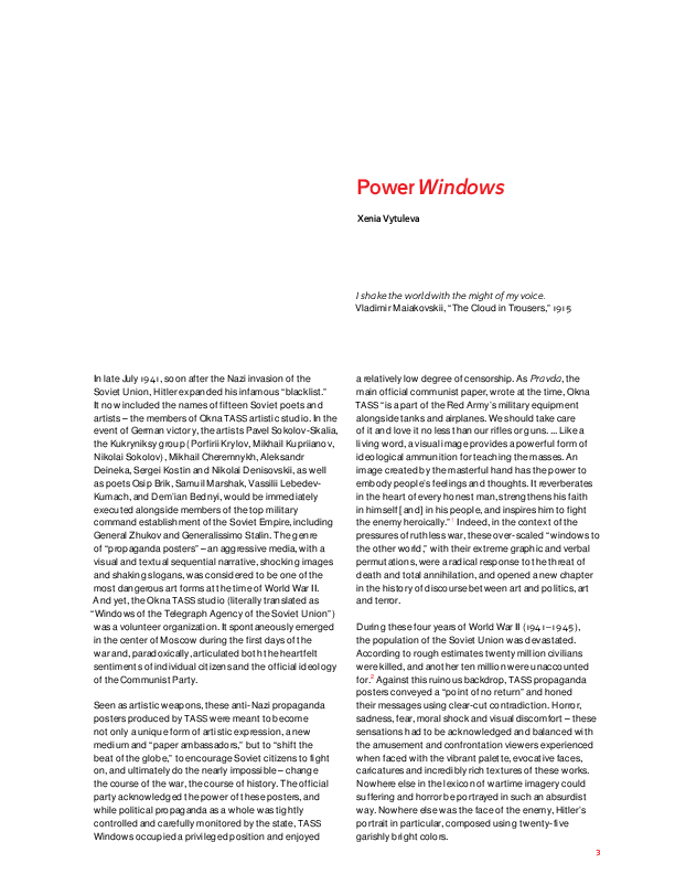 (PDF) Power Windows; TASS Propaganda Posters
