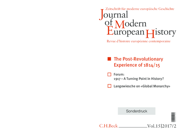 (PDF) "'Strange Means Of Governing': The Spanish Restoration in ...