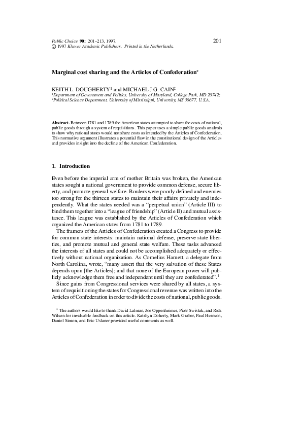 article 3 of confederation