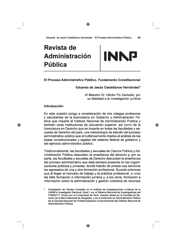 (PDF) Primer ensayo de admon publica