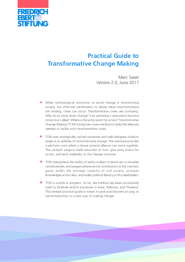 (PDF) Practical Guide to Transformative Change Making | Marc Saxer ...