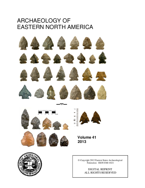 (PDF) Space, Time, and the Middle Woodland "Jack's Reef Horizon" in New ...