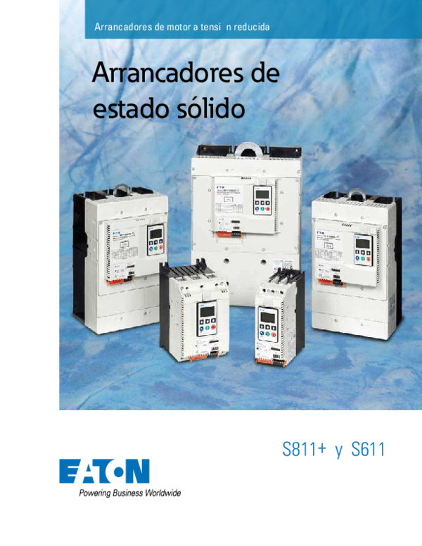 (PDF) Arrancadores de estado sólido S811 + y S611 Arrancadores de motor ...