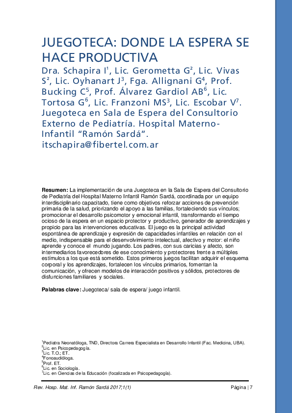 (PDF) JUEGOTECA: DONDE LA ESPERA SE HACE PRODUCTIVA