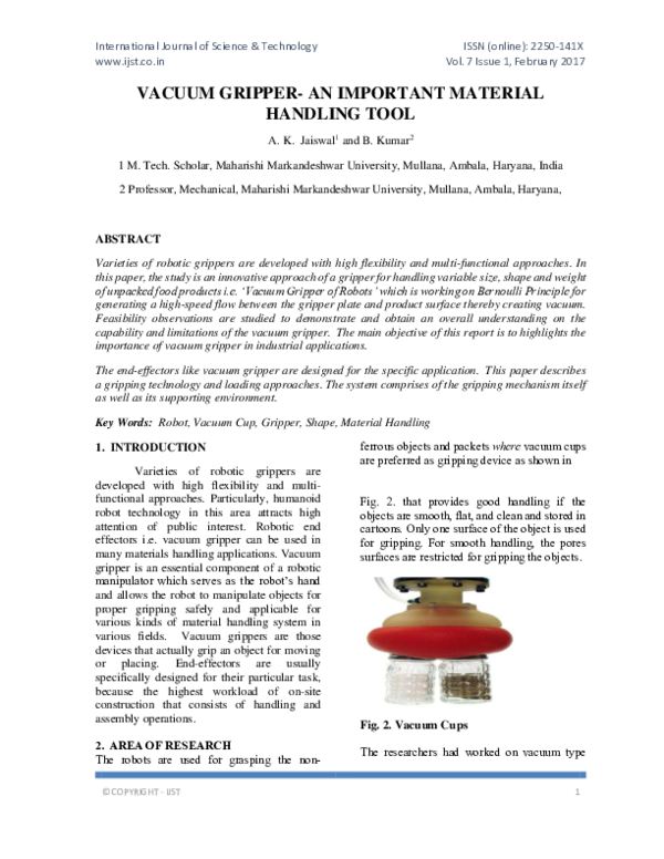 (PDF) An Important Material Handling Tool