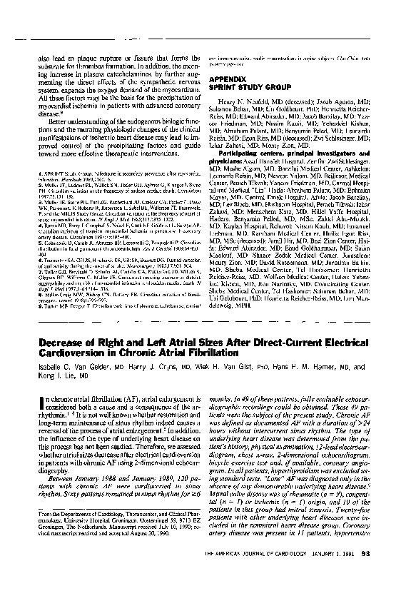 (PDF) Decrease of right and left atrial sizes after direct-current ...