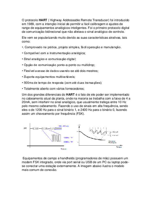 (DOC) Protocolo HART