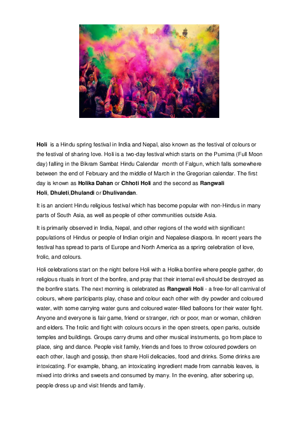 (DOC) Holi