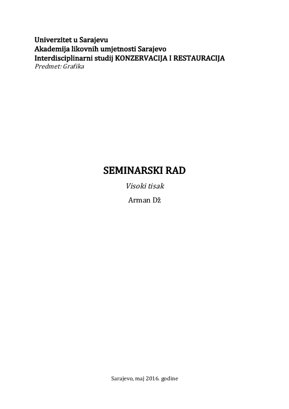 (PDF) VISOKI TISAK (drvorez/ linorez)