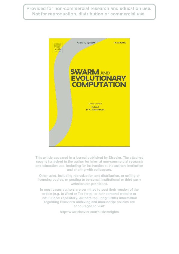 (PDF) Quantum inspired genetic algorithm and particle swarm optimization using chaotic map model ...