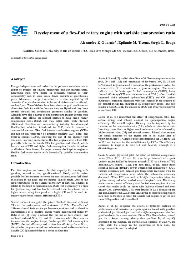(PDF) Paper SAE 2016 Guarato