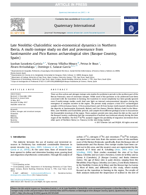 (PDF) Late Neolithic-Chalcolithic socio-economical dynamics in Northern ...