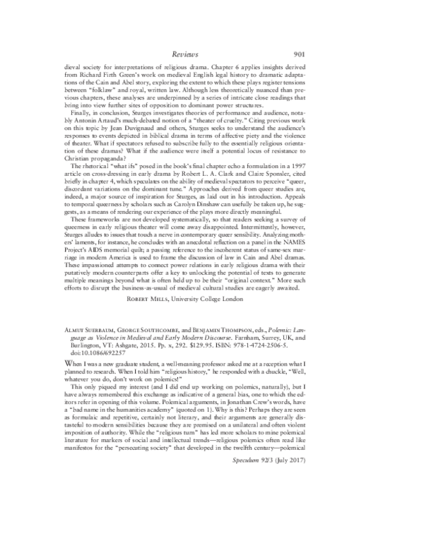 (PDF) Review of Almut Suerbaum, George Southcombe, and Benjamin ...