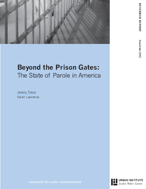 (PDF) The State of Parole in America