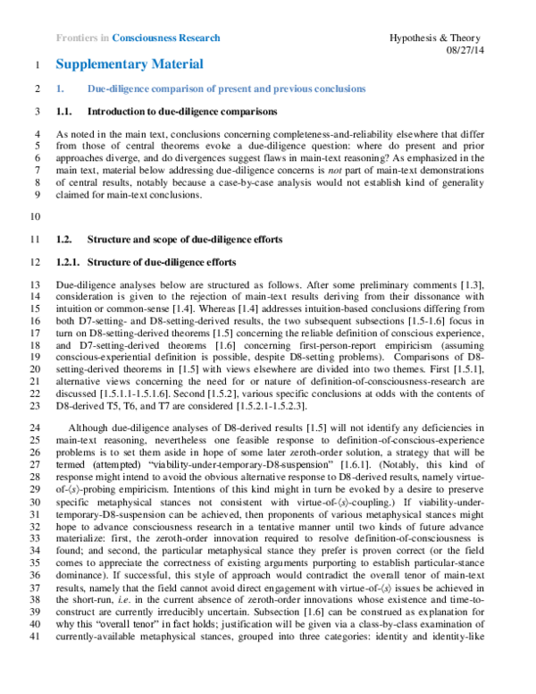 (PDF) Supplementary Text: A complete and scientifically-reliable ...