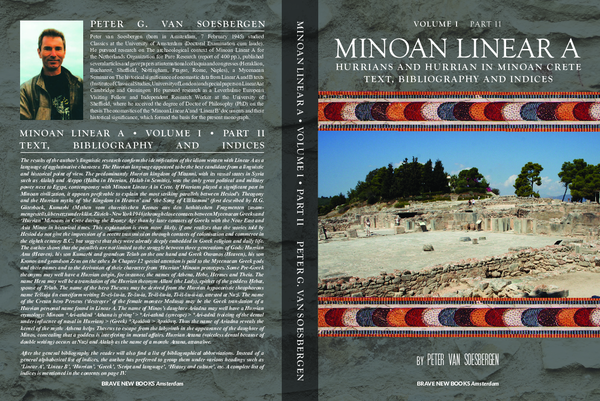(PDF) Minoan Linear A, Vol. I, Hurrians and Hurrian in Minoan Crete, Part 2