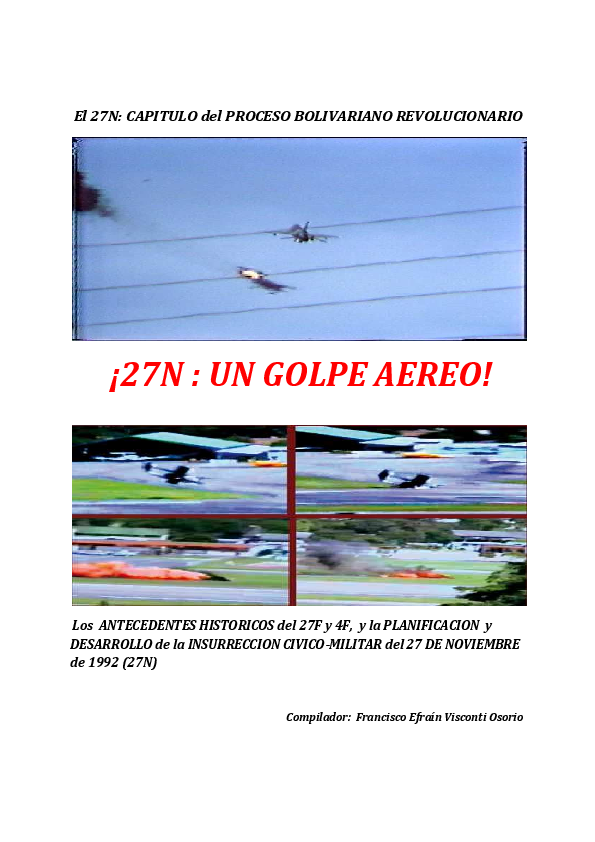 (PDF) El 27N: CAPITULO del PROCESO BOLIVARIANO REVOLUCIONARIO ¡27N : UN ...