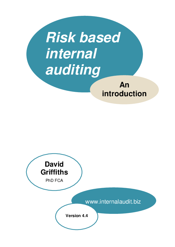 (PDF) Risk based internal auditing