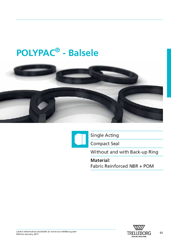 (PDF) POLYPAC ® -Balsele Single Acting Compact Seal Without and with ...