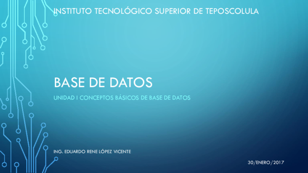 (PPT) Base de Datos log | eduardo rene lopez vicente - Academia.edu