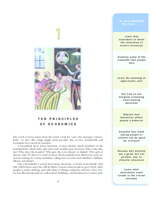 (PDF) Principle of Economics By Mankiw