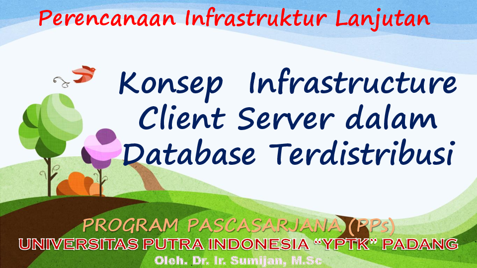 (PPT) Konsep Infrastructure Client Server dalam Database Terdistribusi