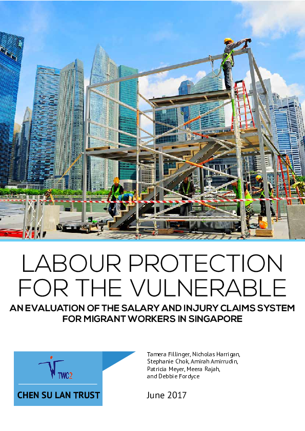(PDF) LABOUR PROTECTION FOR THE VULNERABLE AN EVALUATION OF THE SALARY ...