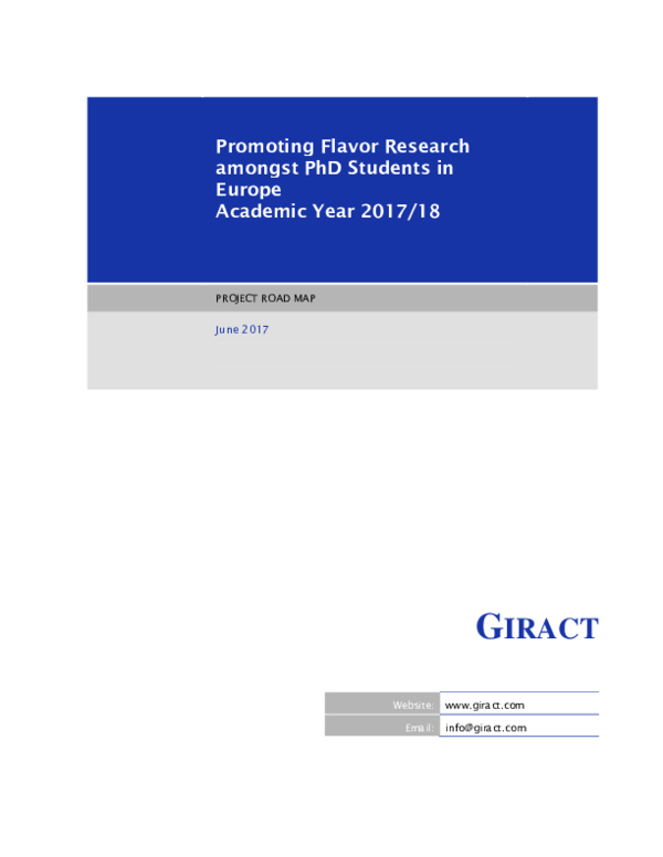 PROGRAMME GPE. Promotion