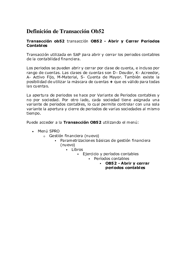 (DOC) Definición de Transacción Ob52
