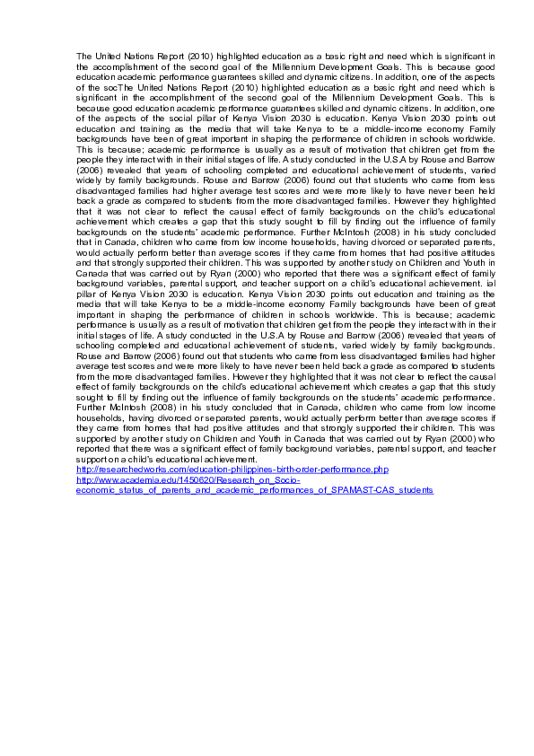 (DOC) The United Nations Report