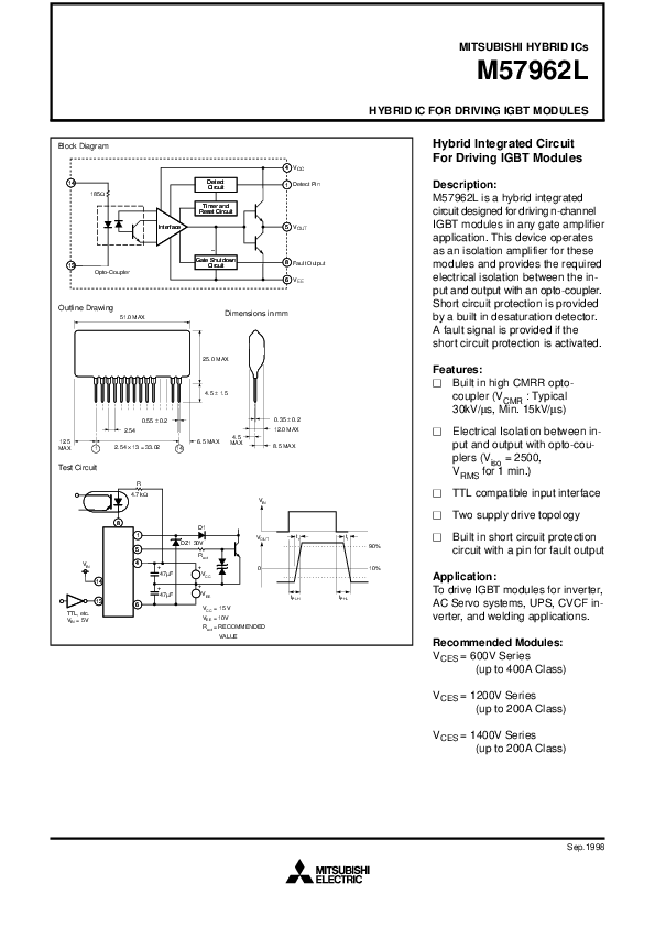 (PDF) Hybrid Integrated Circuit For Driving IGBT Modules