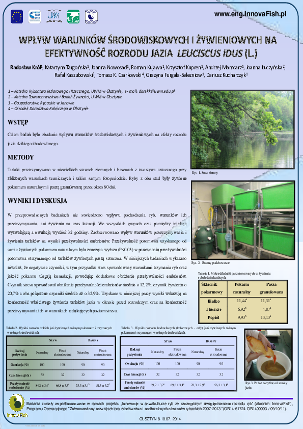 (PDF) Wpływ warunków środowiskowych i żywieniowych na efektywność ...