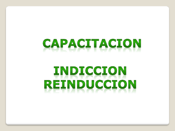 (PPT) Induccion - reinduccion