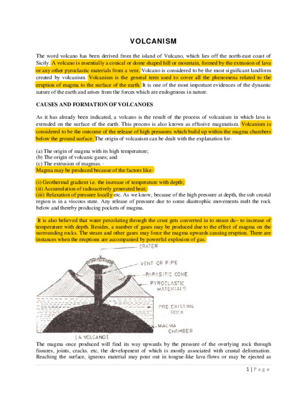 (PDF) VOLCANO