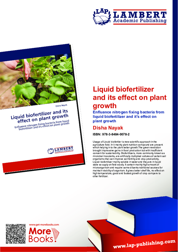 (PDF) Liquid biofertilizer and its effect on plant growth 22022012