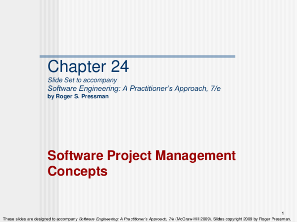 (PPT) Week12 Software Project Managment