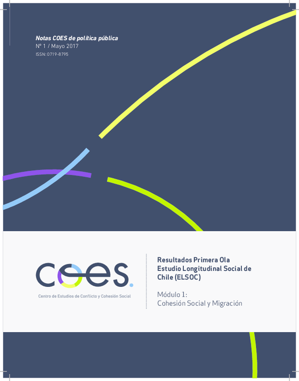 (PDF) Resultados Primera Ola Estudio Longitudinal Social de Chile (ELSOC) Módulo 1: Cohesión ...
