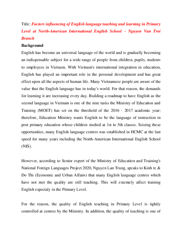 DOC Title Factors Influencing Of English Language Teaching And doc-title-factors-influencing-of-english-language-teaching-and