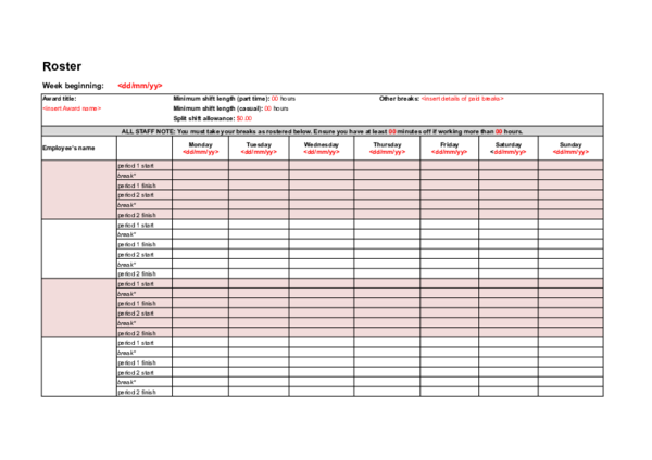 (XLS) Roster-template | Gustian Herlambang - Academia.edu